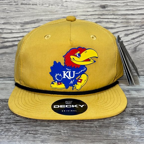 Nike | Accessories | Kansas Jayhawks 3d Classic Rope Hat Biscuit Black ...